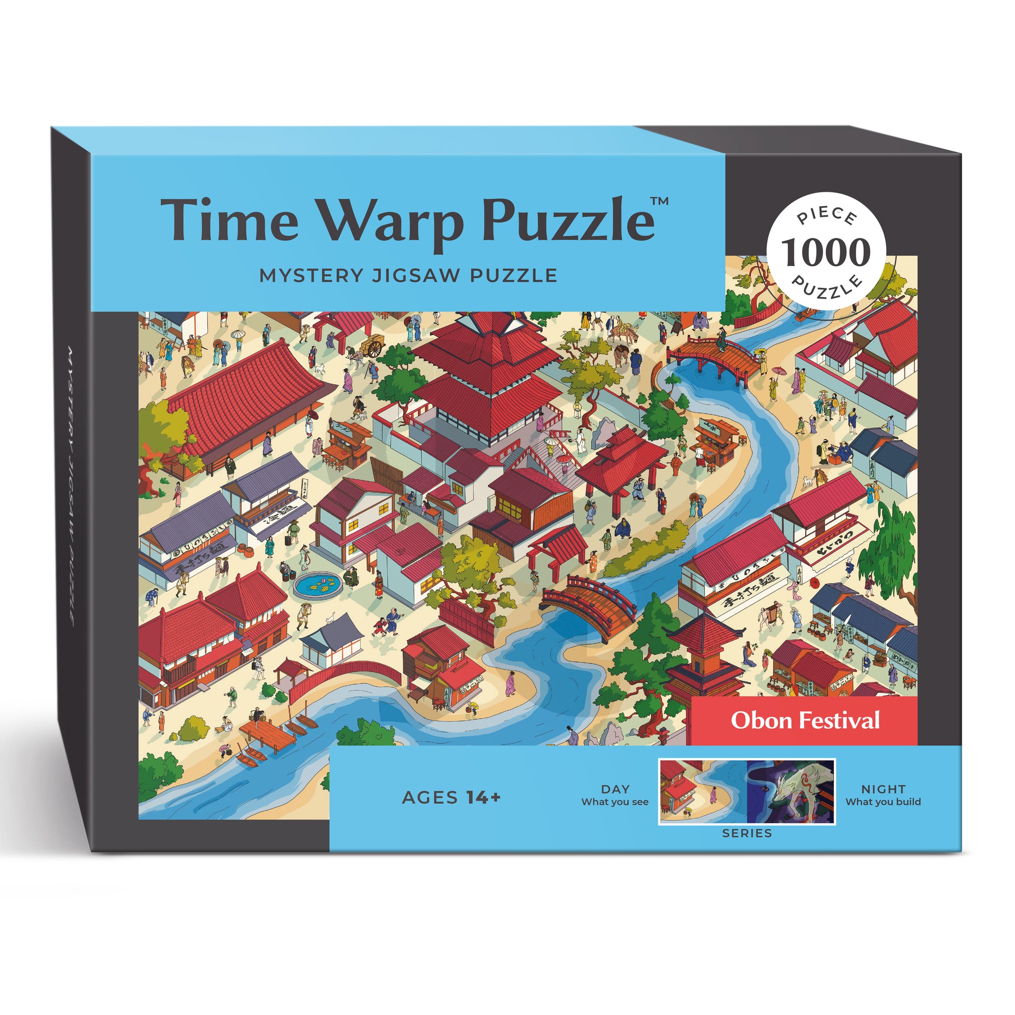 1000 Piece Jigsaw Puzzle – Box Shows Day, Puzzle Reveals Night | Time ...